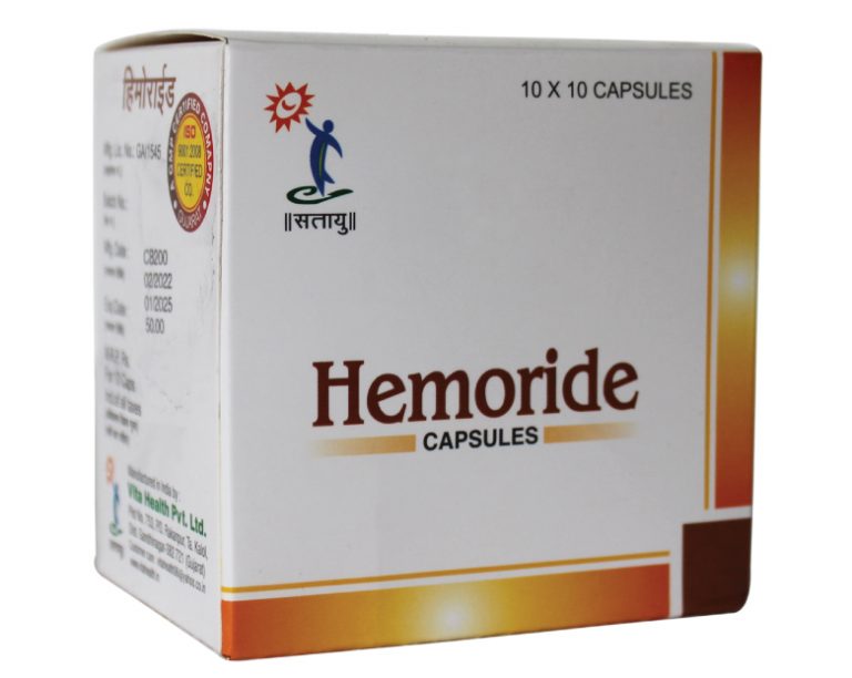 Hemoride Capsules - VITA HEALTH PVT LTD