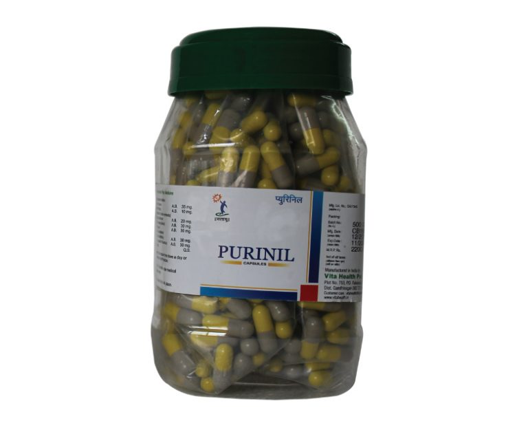 Purinil Capsules - VITA HEALTH PVT LTD